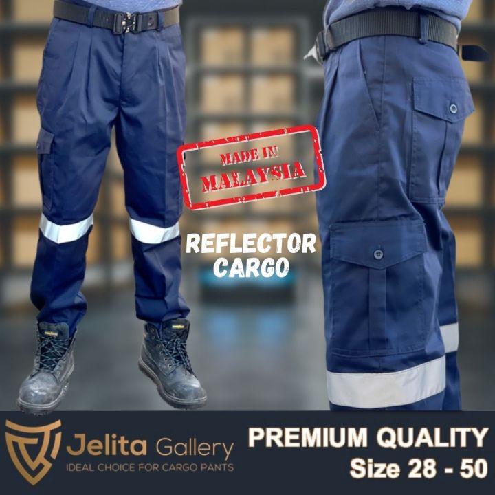 Seluar Lelaki Reflector Cargo Pants Seluar Cargo Lelaki Pant Seluar ...