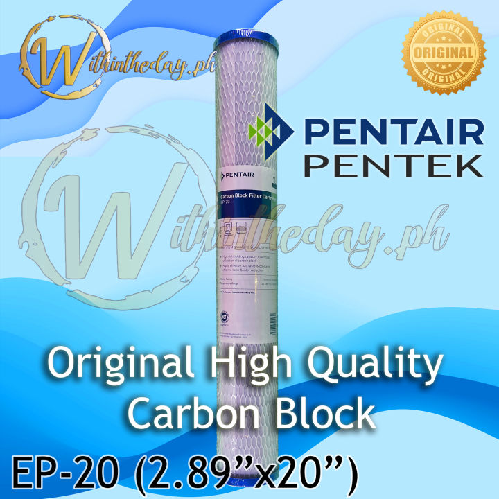 Original PENTEK Pentair Carbon Block EP-20 EP 10 Water Filter USA ...