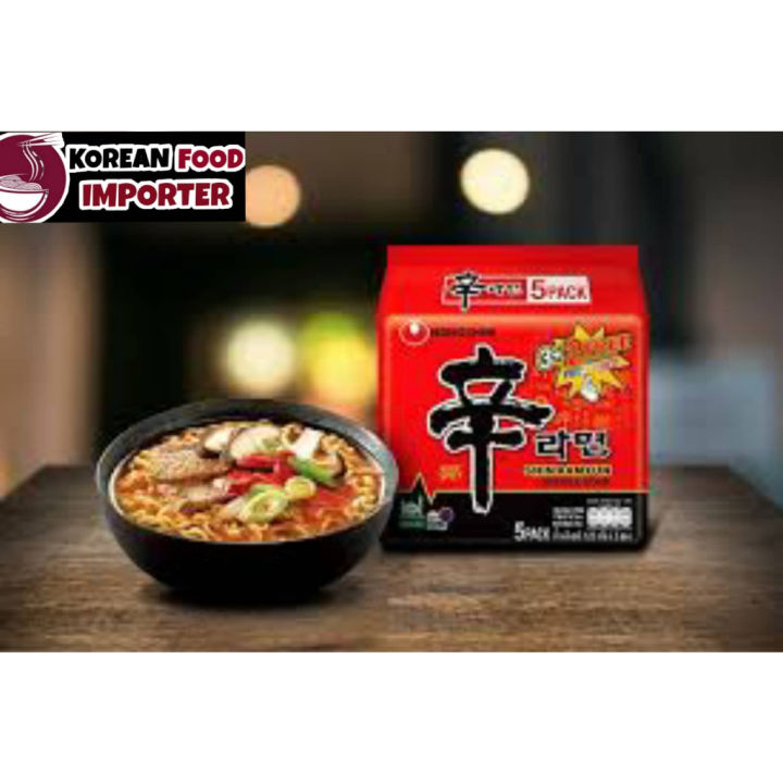 NONGSHIM SHIN RAMEN 120 g noodle pouch authentic products | Lazada PH