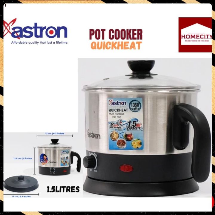 ASTRON MULTI COOKER QUICKHEAT 1.5L | Lazada PH