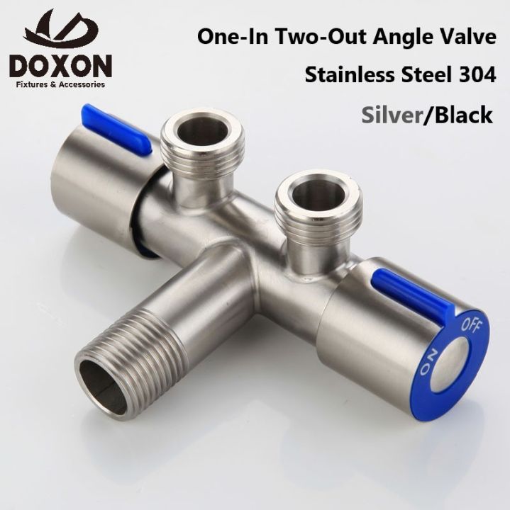 DOXON SUS304 Stainless Steel Two Way Angle Valve 1/2 by 1/2 Angle Valve ...