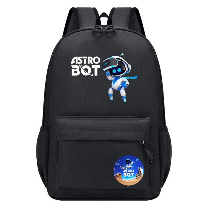 ASTRO BOT boys' backpack popular PS5 game printed schoolbag A4 size ...