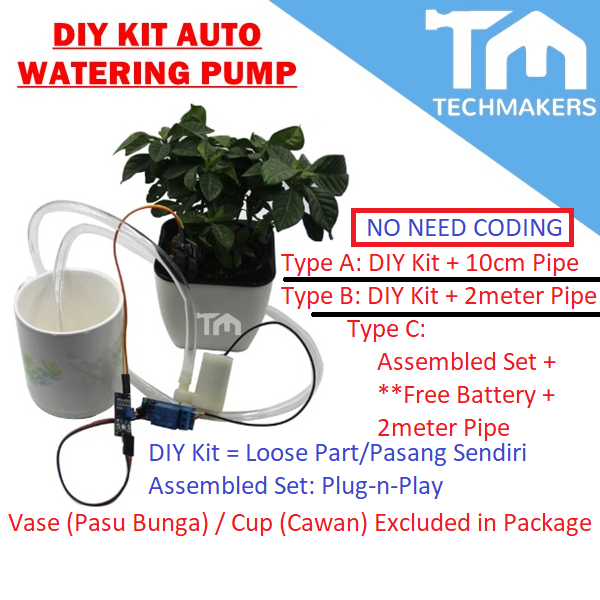 DIY Automatic Irrigation Module Kit System Soil Moisture Sensor ... DIY Automatic Irrigation Module Kit System Soil Moisture Sensor ...
