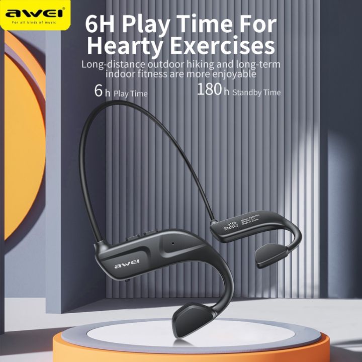 Awei A889BL หูฟังไร้สาย ระบบ Air conduction | Lazada.co.th