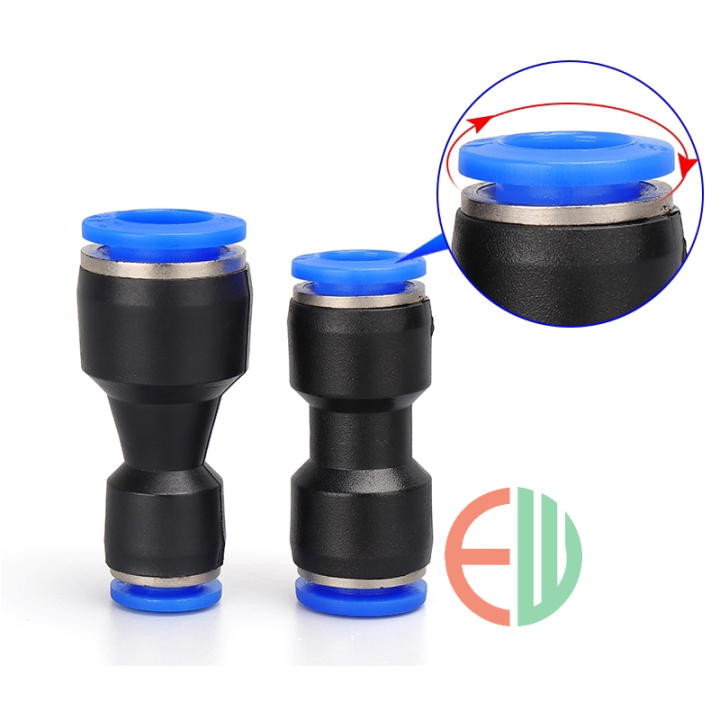 1PC Pneumatic Fitting Hose Quick Connector PU PG Water Fittings 4mm 6mm 8mm 10mm Straight Push ...