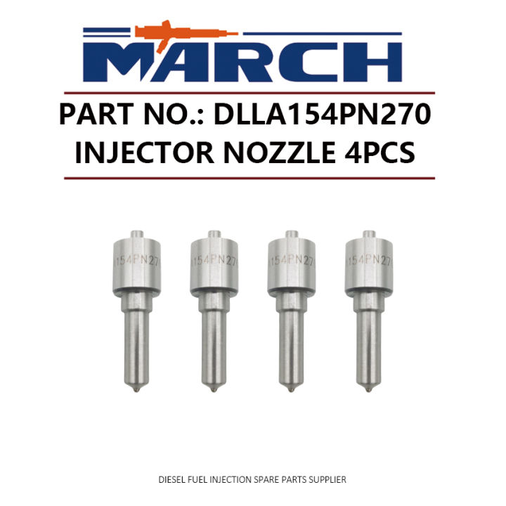 4pcs Diesel Fuel Injector Nozzle Tips 105019-1540 DLLA154PN270 for ...