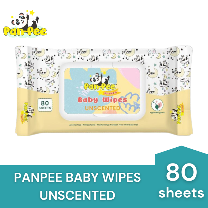 Panpee Baby Wipes 80s - 1 pack | Lazada PH