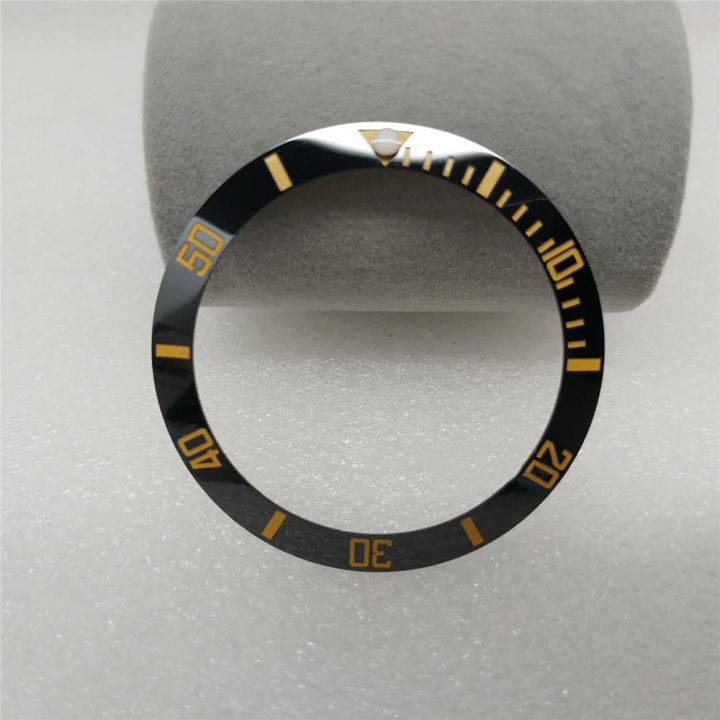 Replacement Gold Scale Ceramic Bezel Outer Diameter 38mm Inner Diameter ...