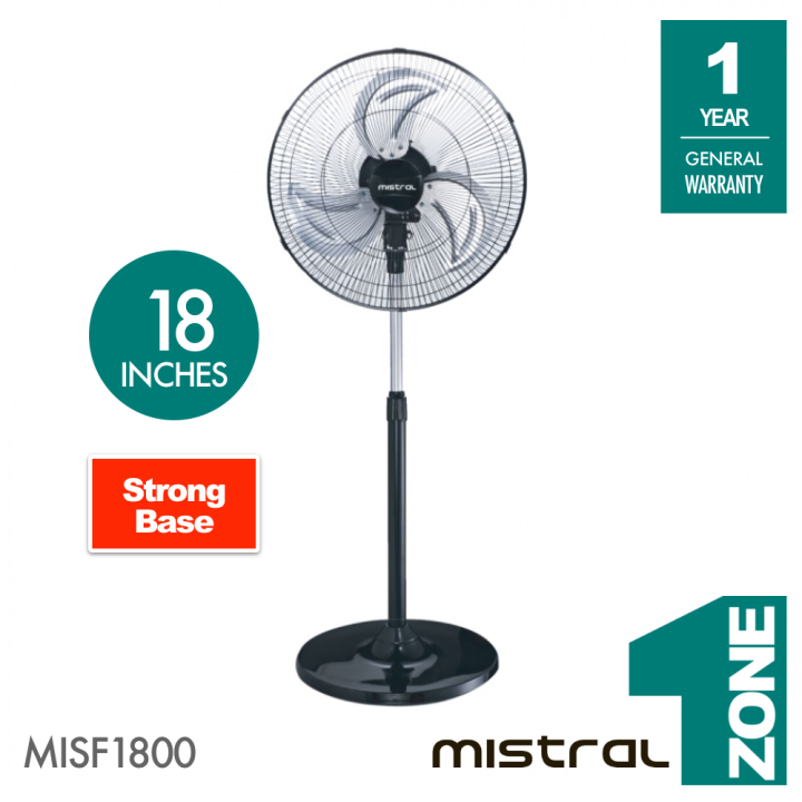 Mistral 18" Industrial Stand Fan - Model: MISF1800 | Lazada