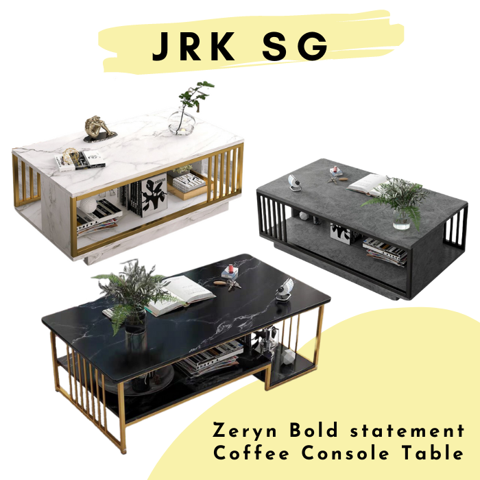🇸🇬Zeryn Bold statement Coffee Console Table / living room table Furniture / BTO / HOME / REVAMP ...