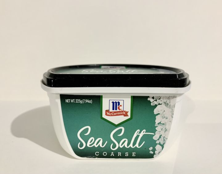 McCormick Sea Salt Coarse 225g | Lazada PH
