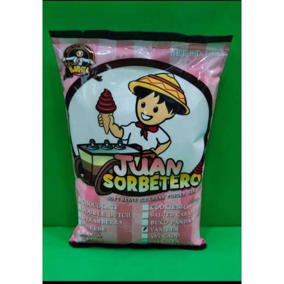 JUAN SORBETERO VANILLA ICE CREAM POWDER (1KG) | Lazada PH