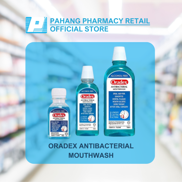 ORADEX ANTIBACTERIAL MOUTHWASH | Lazada