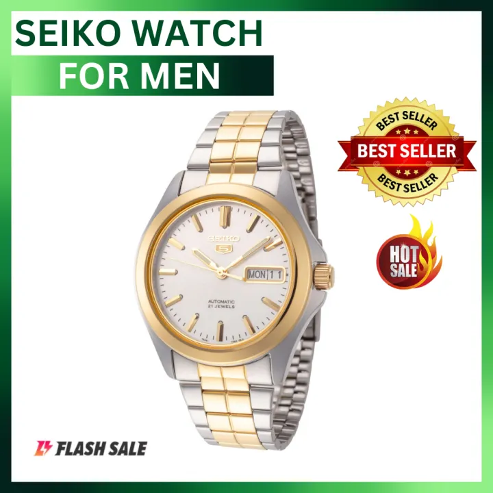 Seiko Watch SNKK94K1 Automatic Two Tone Watch for Men | Lazada PH