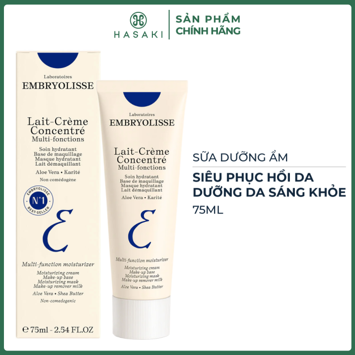 Kem Siêu Dưỡng Ẩm Embryolisse Hỗ Trợ Phục Hồi Da Lait Creme Concentre ...