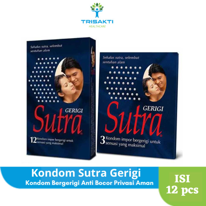 Kondom Sutra Gerigi Isi 12 Pcs & 3 Pcs Kondom Bergerigi | Lazada Indonesia