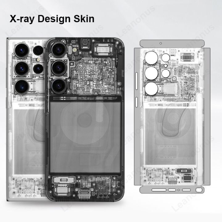 X Ray Design Decal Skin for Samsung Galaxy S23 S22 Ultra Plus Back ...