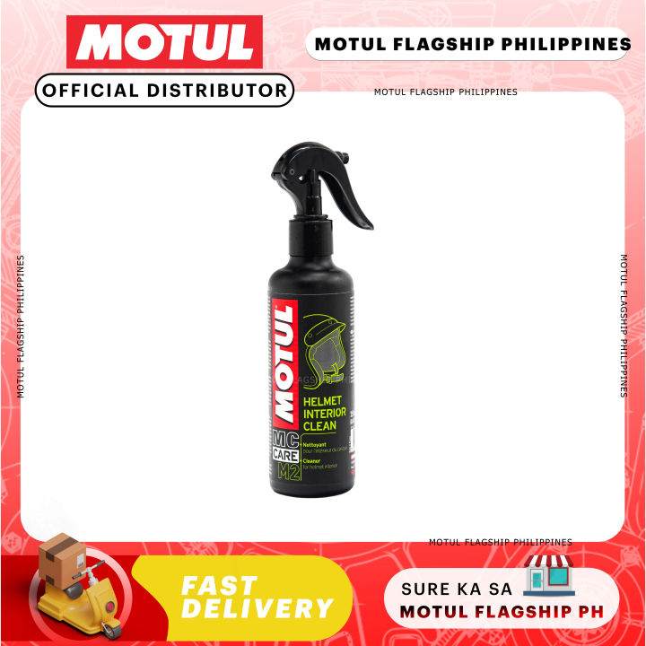 Motul M1 Helmet and Visor Clean & Motul M2 Helmet interior clean ...