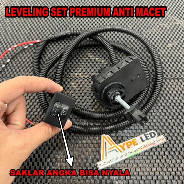 ALAT ELECTRIK AUTO LEVELING PLUS SAKLAR ANGKA FREE PIVOT ANTI MACET ...