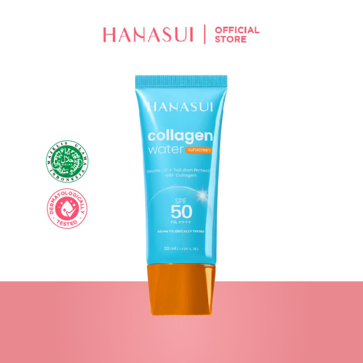 Hanasui Collagen Water Sunscreen SPF50 (30ml) | Lazada