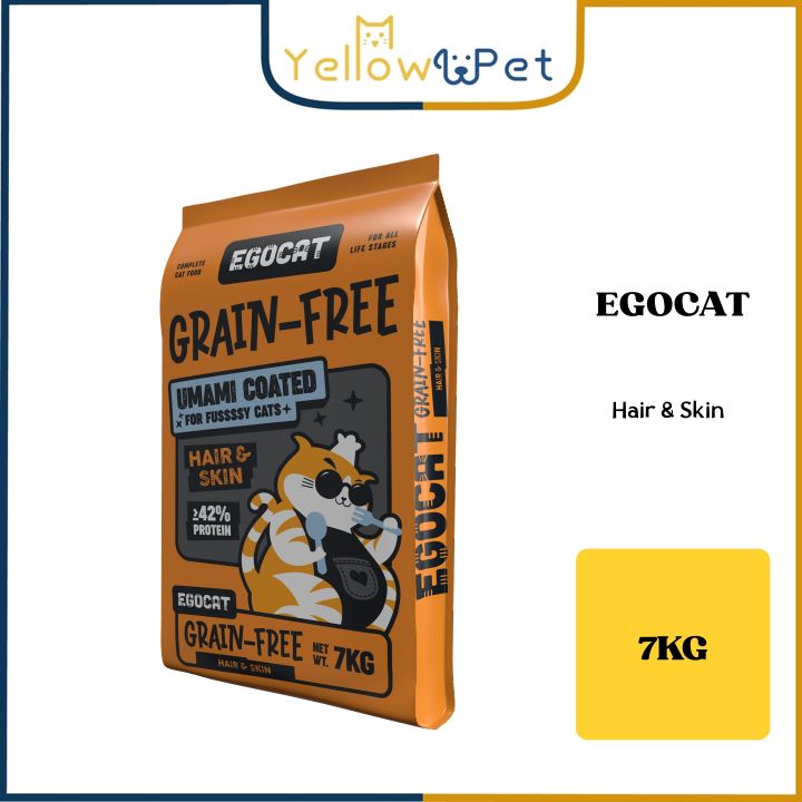 Egocat Grain-free Umami Cat Dry Food Hair & Skin 7kg | Lazada