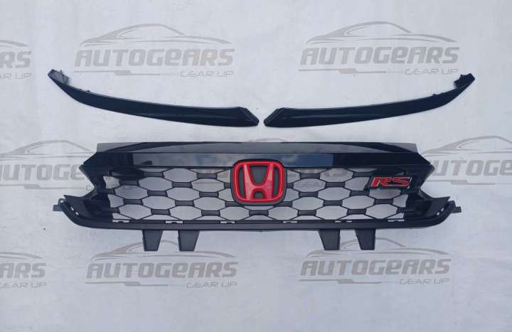 Honda City GN (2024 - 2025) RS Front Grille with Headlight Trim | Lazada PH