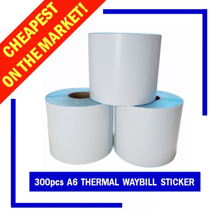 Waybill Sticker A6 Size (300 sheets) | Lazada PH