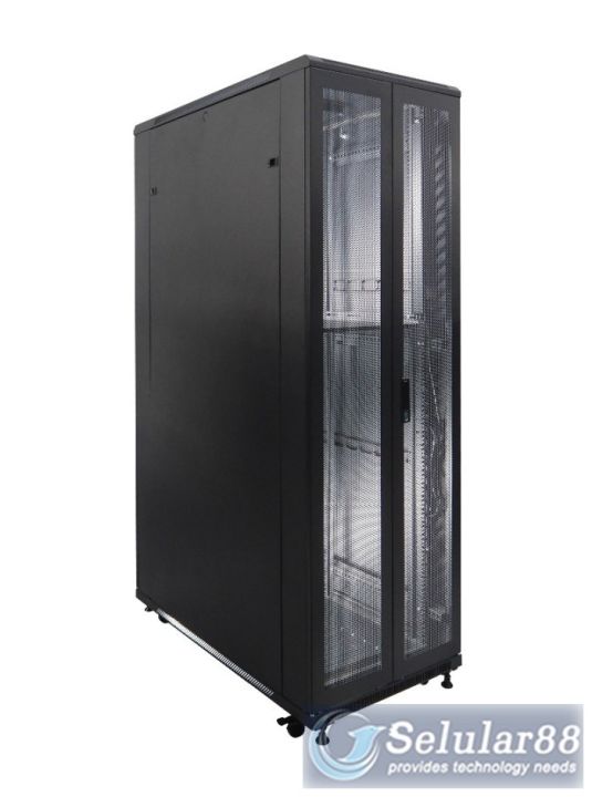 Indorack IR11542G 42U Rack Server 19inch 1150mm Close Rak Glass Door ...