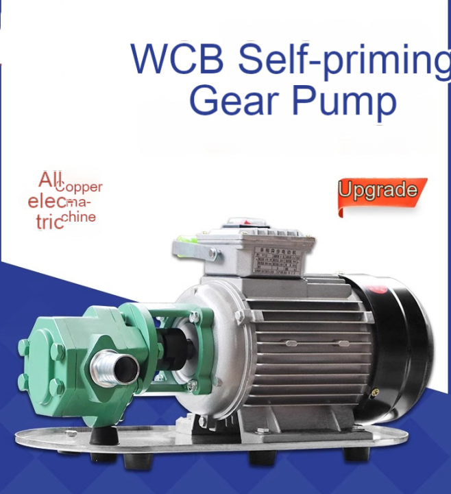 WCB gear oil pump, self-priming electric oil pump, diesel oil pump ...