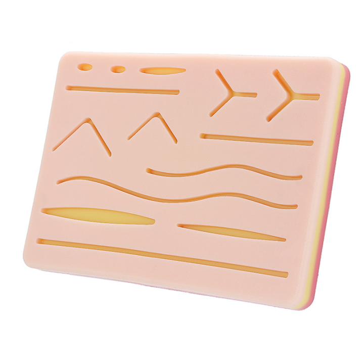 Suture Training Kit Medical Surgical Silicone Suturing Practice Pad ...