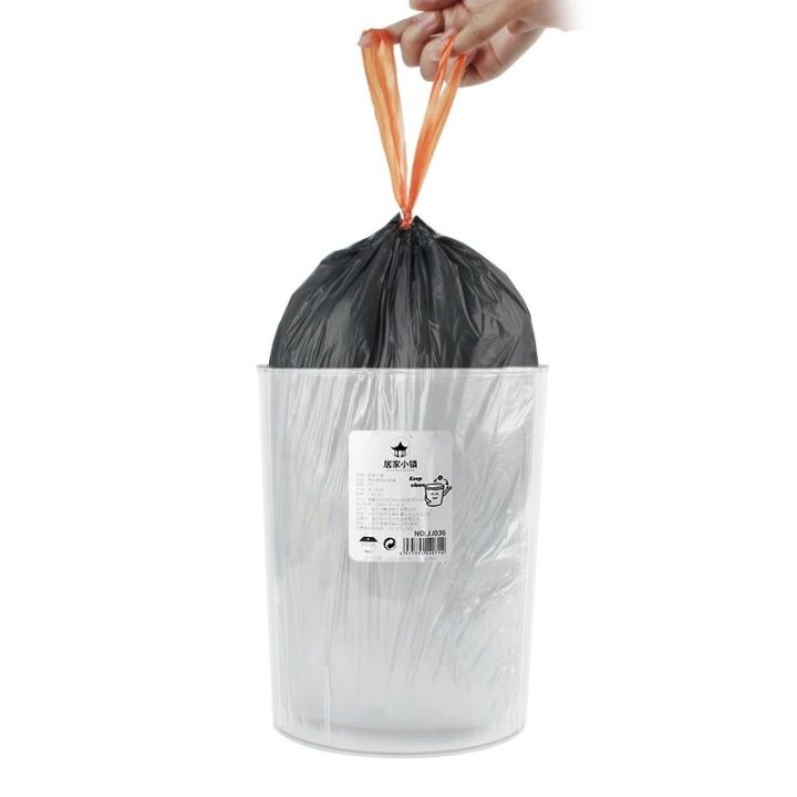 20/30/50L thickened point break automatic closing garbage bag with ...