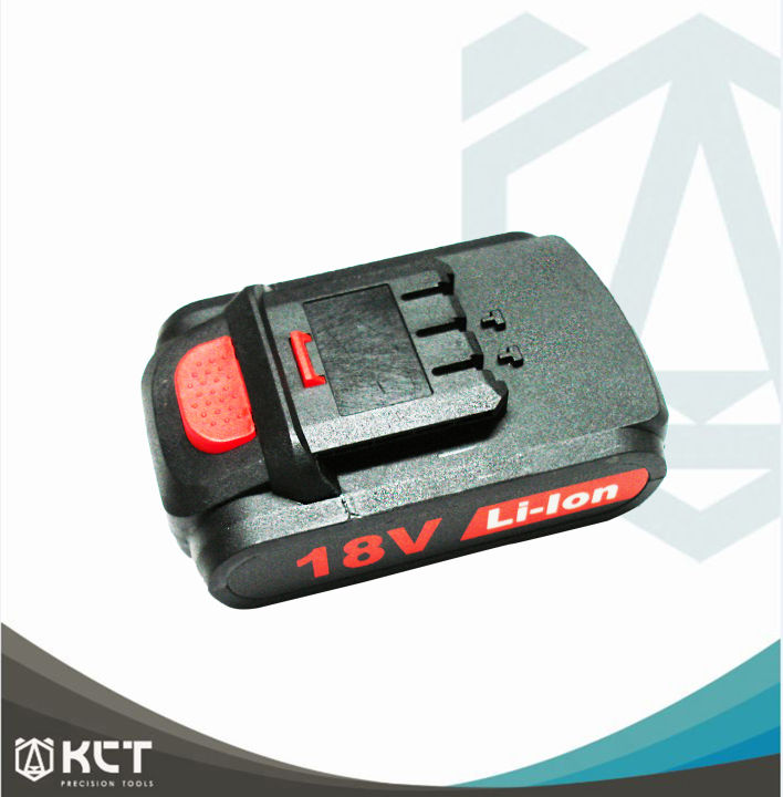 KCT Cordless Hammer Drill Lithium-Ion Battery 18 Volts 6500mA KCHD0180B ...