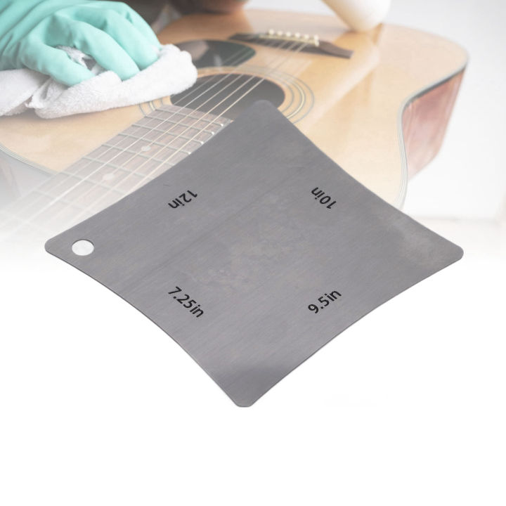 Fingerboard Measuring Tool 7.25-12 Inch Sturdy Guitar Fretboard Radius ...