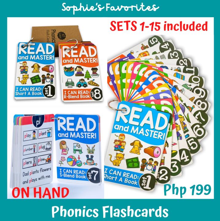 67 Cards of English Phonics (15 sets included) Flashcards Reading ...