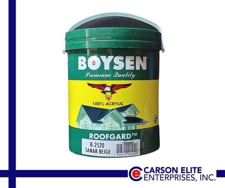 BOYSEN® Roofgard™ Roof Paint4 Liters (Gallon) | Lazada PH