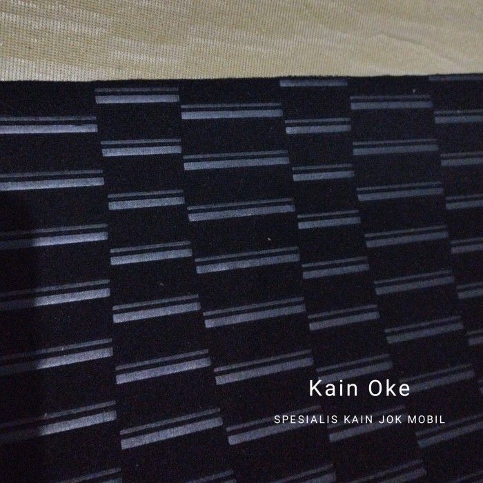 Kain Jok Mobil Hitam Garis Bludru | Lazada Indonesia