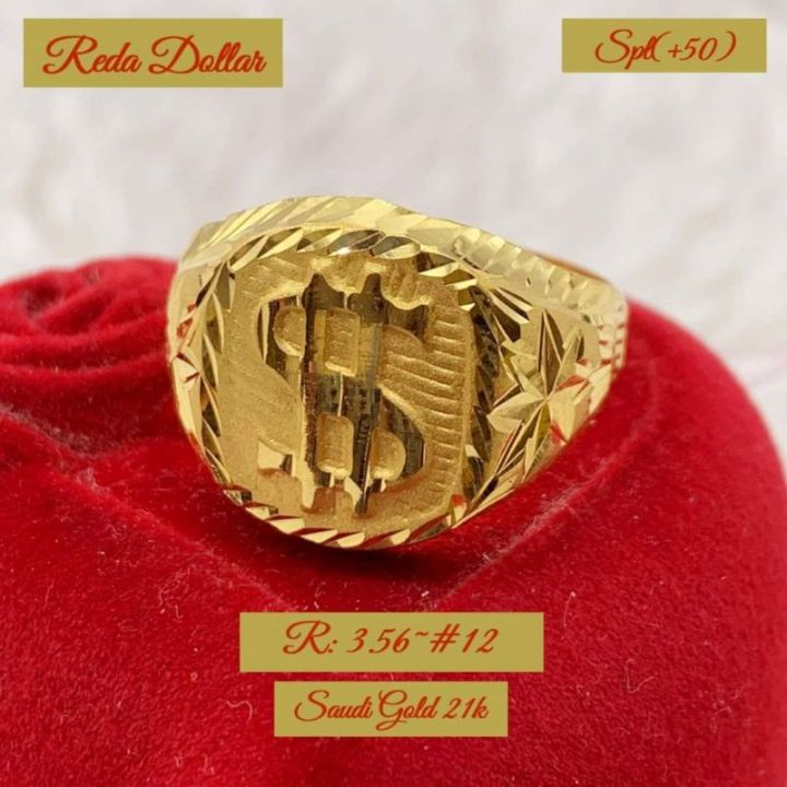 a 21K MENS RING SAUDI GOLD PAWNABLE | Lazada PH