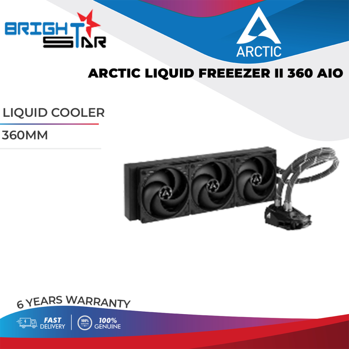 Arctic Liquid Freezer II 360 AIO Cooler 360MM Multi Compatible All-In ...