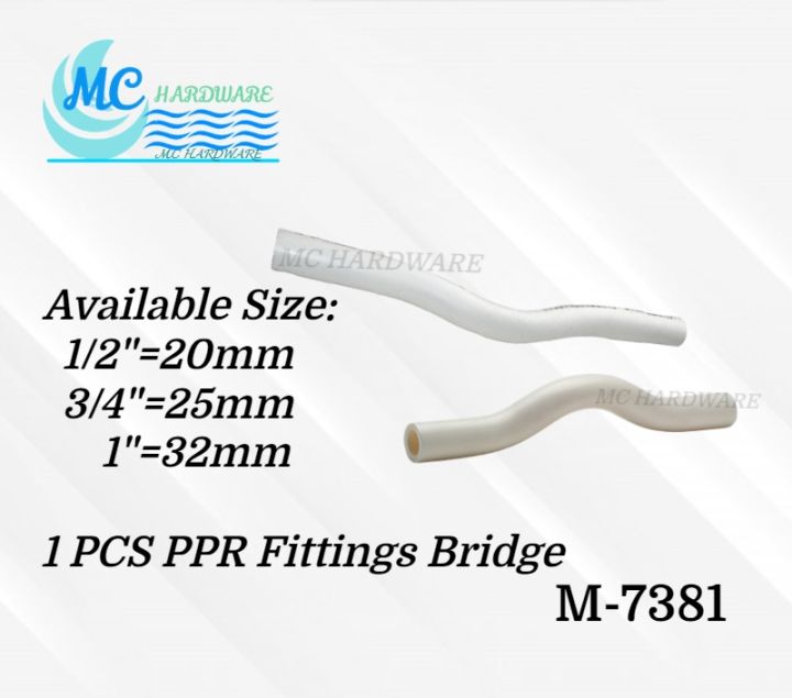 MC HARDWARE M-7381 1 Pcs PPR Fittings Bridge | Lazada PH