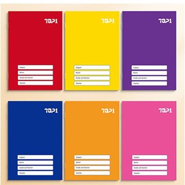Top1 A5 Writing notebook Waterproof 80 pages 10pcs School Supplies ...