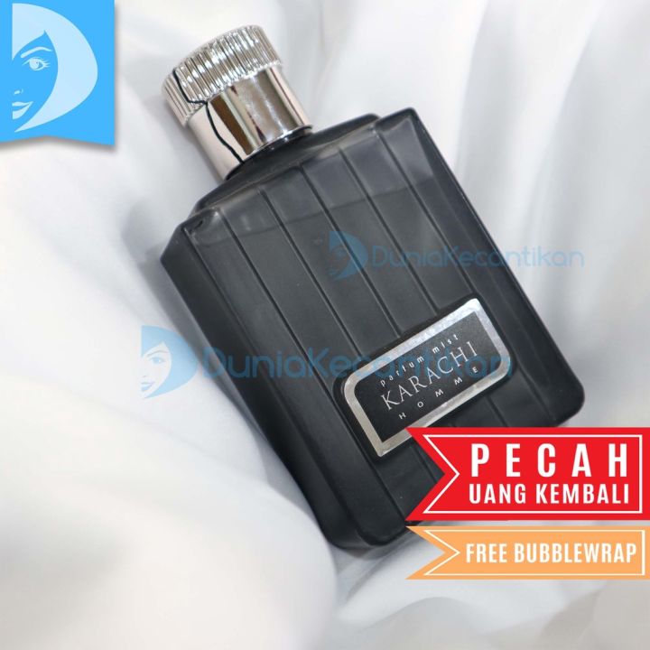 DKMALL - Parfum Pria Karachi Homme Black 100ml / Parfum Pria Original / Parfum Original ...