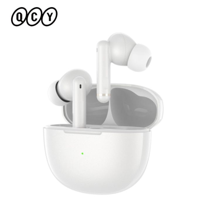 Original QCY HT03 ANC Bluetooth Wireless Earphones Hybrid 40dB Noise Canceling TWS Earbuds 6 Mic ...