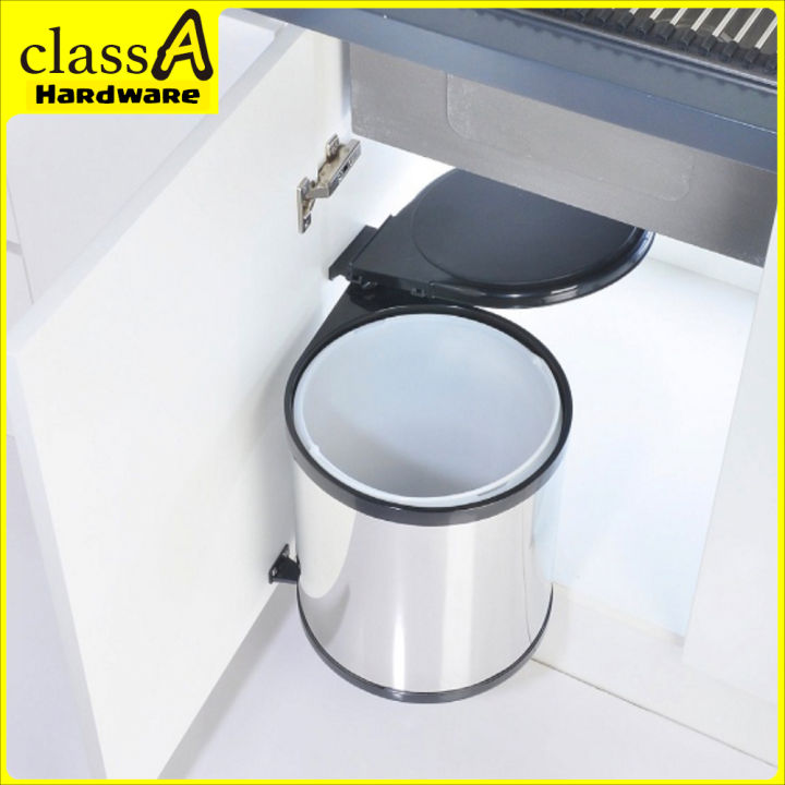 ClassAHW Under counter Under-counter Plastic Waste Bin Trash Can Attach ...