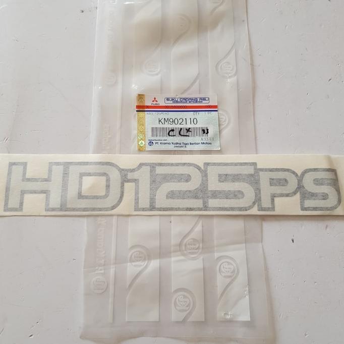 Emblem / Logo / Stiker / Sticker HD125PS Mobil PS Canter Original KTB ...