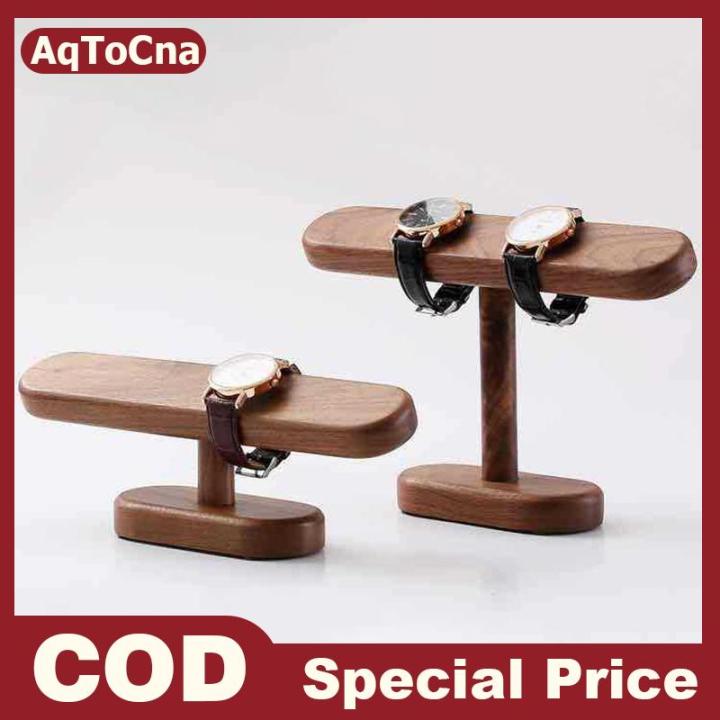 AqToCna Walnut Watch Bracket Display Holder Jewelry Bracket Chain ...