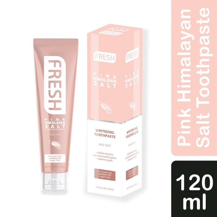 Fresh Skinlab Pink Himalayan Salt Whitening Toothpaste 120ml | Lazada PH