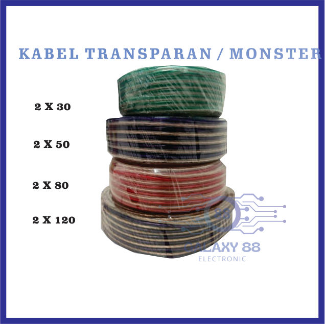 Kabel Transparan / Monster | Lazada Indonesia