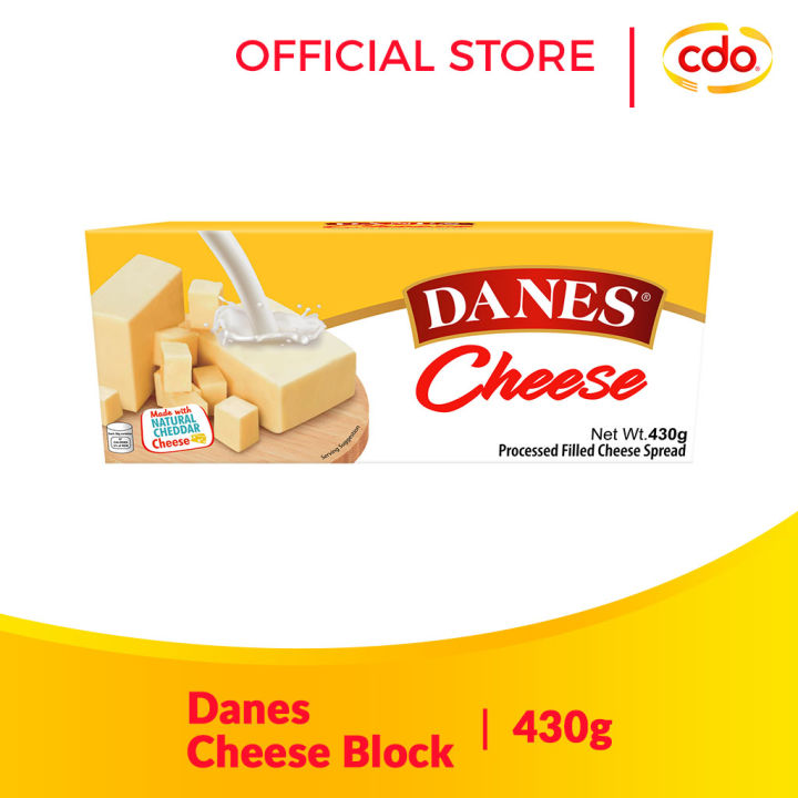 DANES Cheese Block Classic 430g [EXP JULY 29, 2025] | Lazada PH