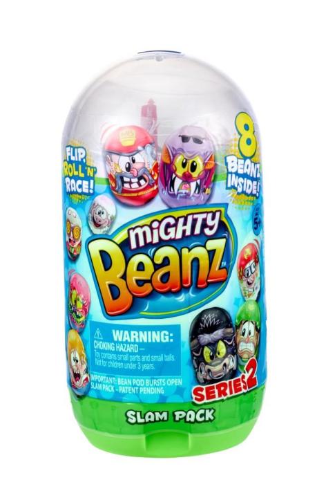 [คูปองลดเพิ่ม+เงินคืน] Mighty Beanz S2 Slam Pack 12 Cdu ถั่วจิ๋วจอมพลัง ...