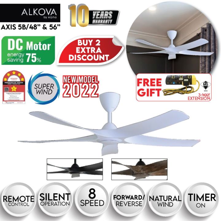 [NEW MODEL 2022] ALKOVA (ALPHA) AXIS/5B 42" / 48" / 56" INCHES DC ...